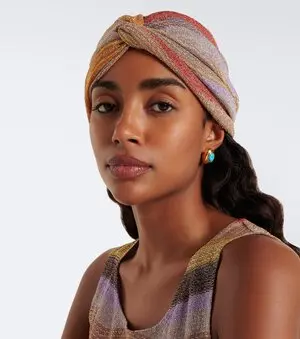 Missoni Striped Lame Headband