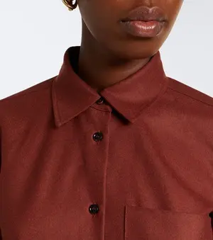Max Mara Cashmere-blend Shirt