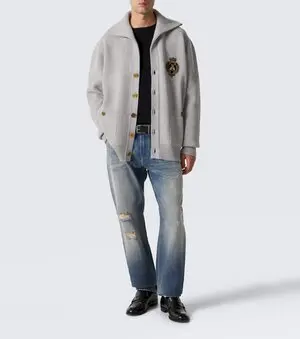 Dolce & Gabbana Logo Virgin Wool Cardigan