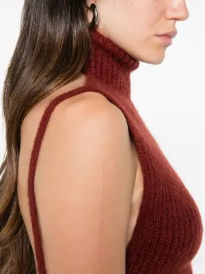 Max Mara Wool High-neck Vest