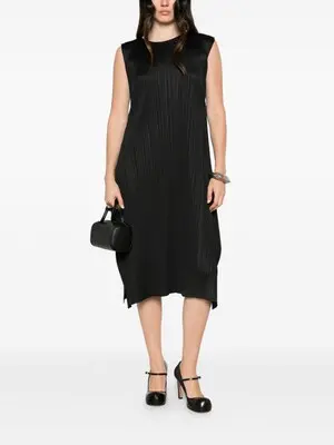 Issey Miyake Pleated Long Dress