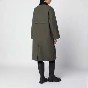 Tretorn Beluga Dawn Coat In Cotton Blend - Grey