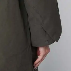 Tretorn Beluga Dawn Coat In Cotton Blend - Grey
