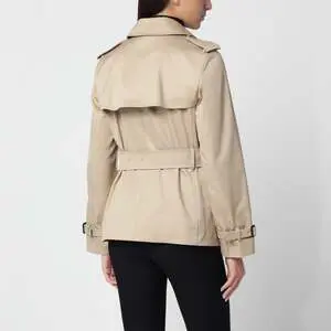 Burberry Honey Cropped Trench Coat