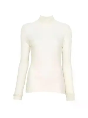 Fabiana Filippi Sequin-embellished Roll-neck Sweater - Neutrals
