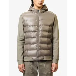 ARNE Hybrid Hooded Shell Puffer Jacket