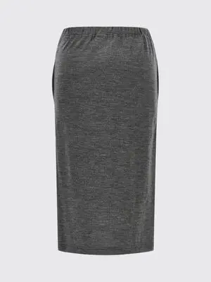 Junya Watanabe High-waisted Wool Knit Midi Pencil Skirt