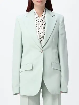Stella McCartney Single-breasted One-button Pure Wool Blazer