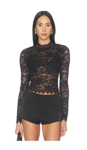Superdown Laura Long Sleeve Top