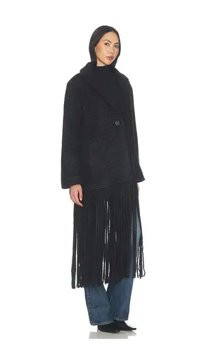 SIMONMILLER Vero Fringe Coat