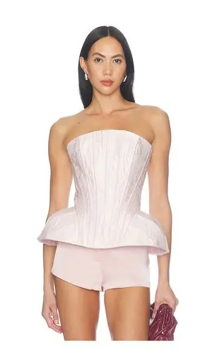 AKNVAS Emmi Strapless Structured Top