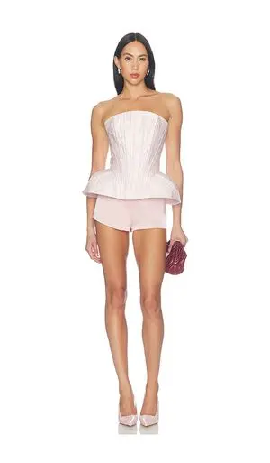 AKNVAS Emmi Strapless Structured Top