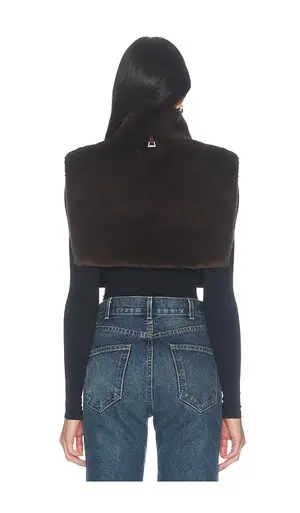 Apparis Jamie Faux Mink Dickey