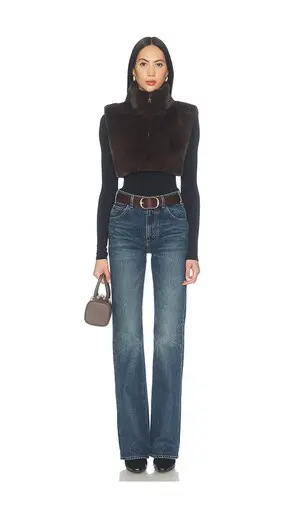 Apparis Jamie Faux Mink Dickey