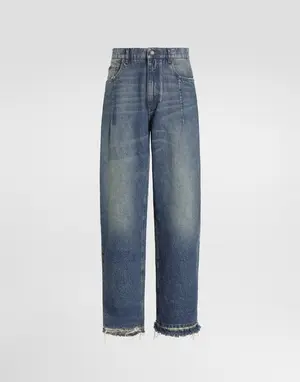 Dolce & Gabbana Denim Trousers Denim Multi-colored - Multicolor