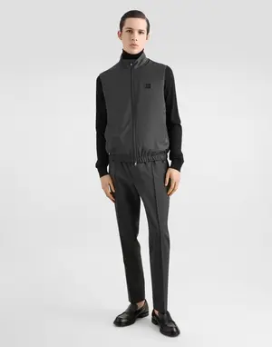 Dolce & Gabbana Wool Jogging Pants Pants And Shorts Gray