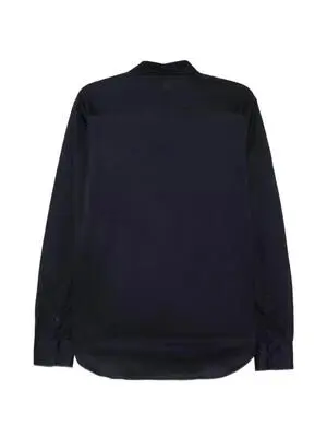 Canali Long-sleeve Buttoned Shirt - Blue