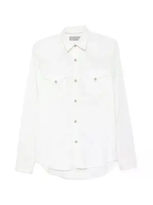Canali Button-down Shirt - Neutrals
