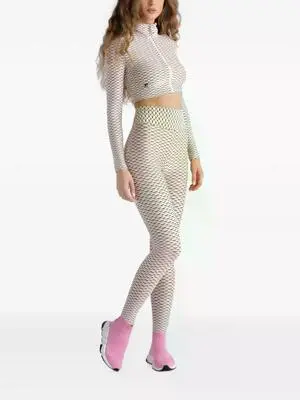 TESSITURA BODY COUTURE 3d-effect Performance Leggings