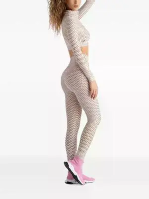 TESSITURA BODY COUTURE 3d-effect Performance Leggings