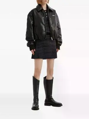 Izzue Logo-patch Zip-up Jacket