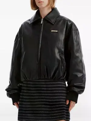 Izzue Logo-patch Zip-up Jacket