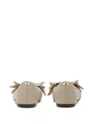 LANVIN The Bow Ballerina Flats