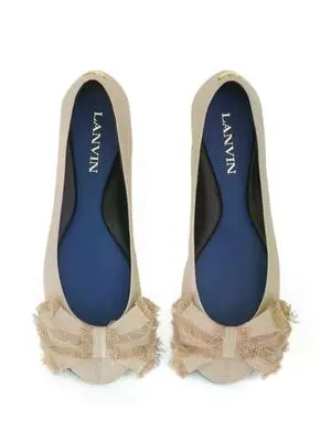 LANVIN The Bow Ballerina Flats