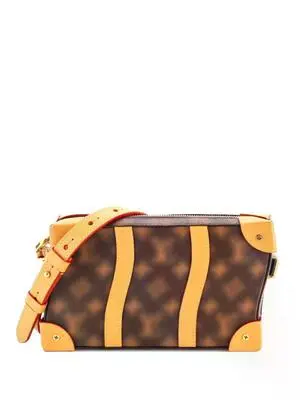 LOUIS VUITTON Soft Trunk Wallet Limited Edition Blurry Monogram Canvas Crossbody Bag - Brown