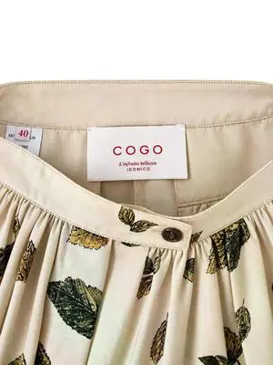 CO.GO Nature-print Palazzo Pants