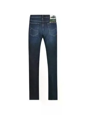 JACOB COHЁN Distressed-finish Straight-leg Jeans