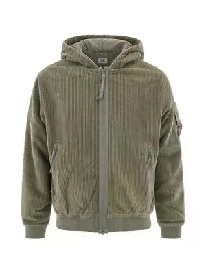 C.P. COMPANY Hooded Corduroy Jacket