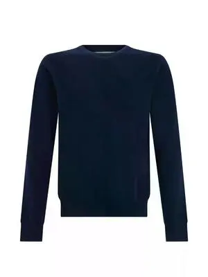 Comme Des Garçons Crew-neck Long-sleeve Sweater - Blue
