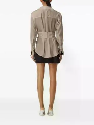 Gauge81 Sabinas Silk Wrap Shirt