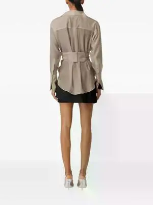 Gauge81 Sabinas Silk Wrap Shirt