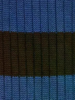 Paul Smith Striped Ribbed-knit Socks