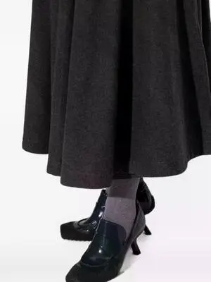 Lacoste Runway Leather Matchday Heels Pumps - Green