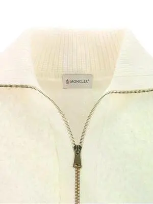 Moncler Tweed Zip-up Shirt Jacket