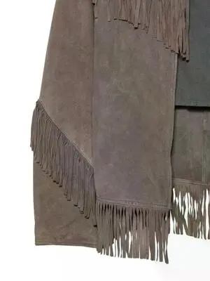 A.N.G.E.L.O. VINTAGE CULT 2000s Fringe Suede Jacket