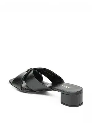 Prada Saffiano Leather Sandals