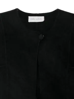 MILA SCHON 1960s Single-button Cape Coat