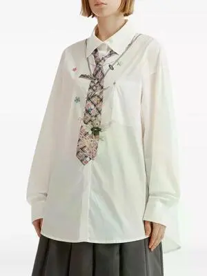 MINI CREAM Graphic-print Shirt