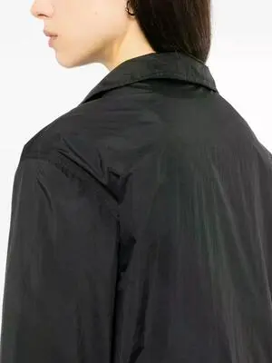 AGNES B. Hooded Press-stud Jacket