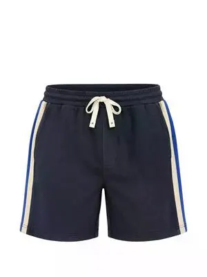 Armani Exchange Side-stripe Drawstring Shorts - Black
