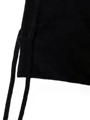 LANEUS Drawstring-fastening Knit Balaclava