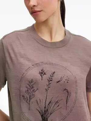 Icebreaker 150 Tech Lite Botanical-print Short-sleeve T-shirt
