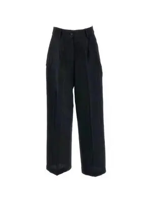 BERGFABEL Rebby Glen Pinstripe-pattern Tailored Trousers