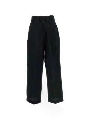 BERGFABEL Rebby Glen Pinstripe-pattern Tailored Trousers