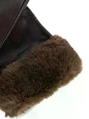 BY MALENE BIRGER Genna Shearling-trimmed Gloves