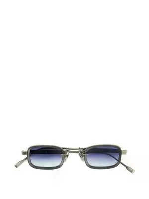 SATO EYEWEAR Canicula Rectangle-frame Sunglasses - Green